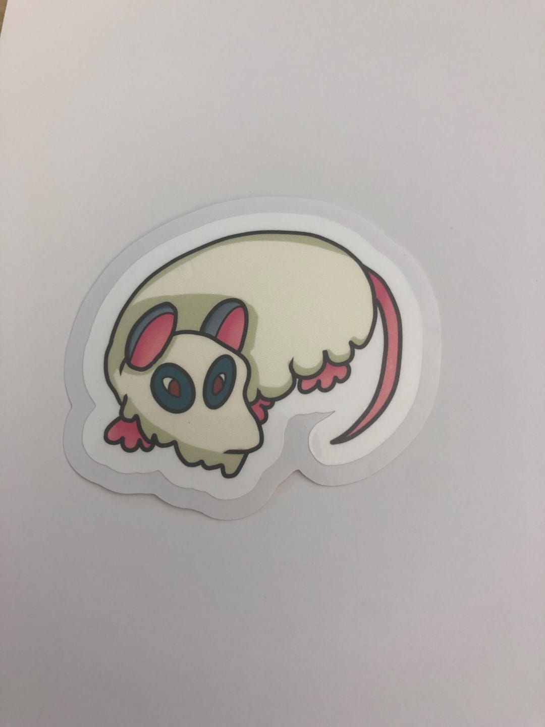 Ghost Costume Rat Sticker - Etsy