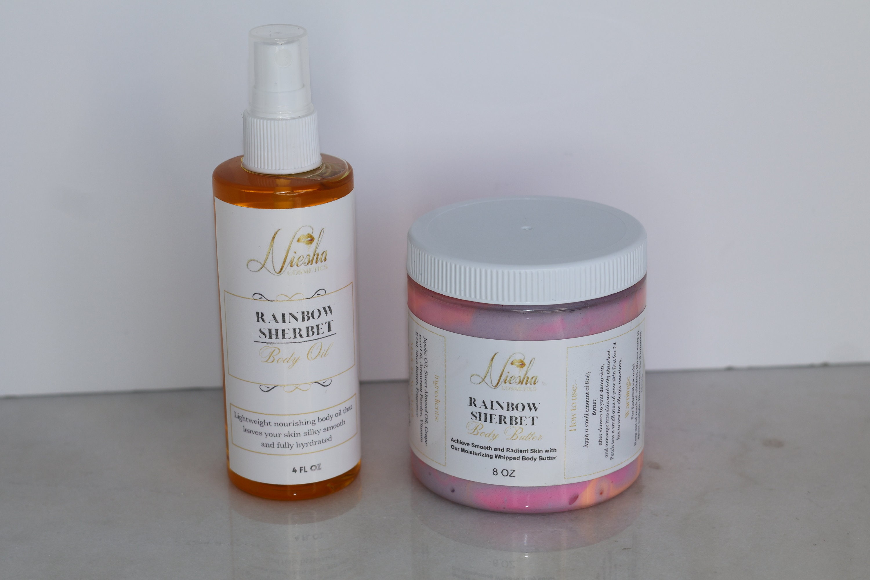 Rainbow Sherbet Body Butter Bundle - Etsy