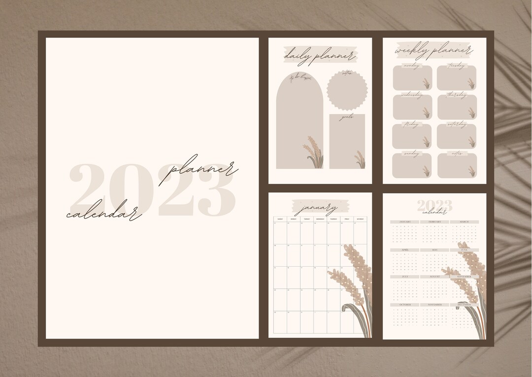 Digital Planner 2023 2024 Digital Planner Undated Digital - Etsy