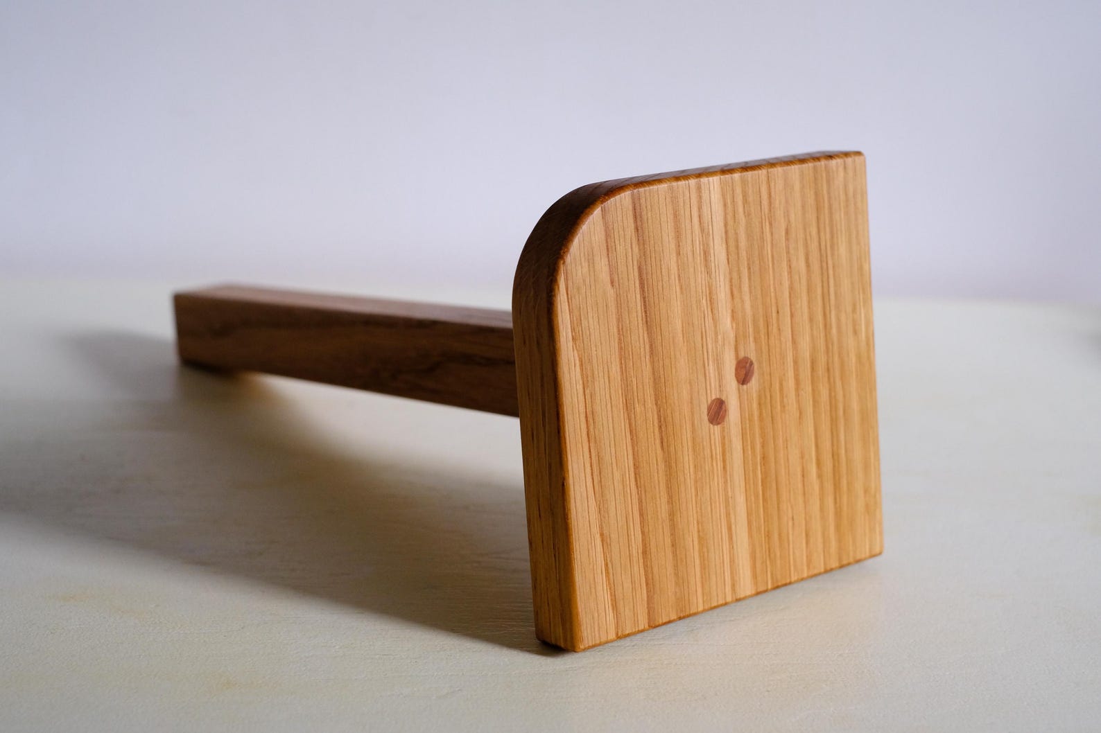 Oak Paper Towel Holder - Etsy