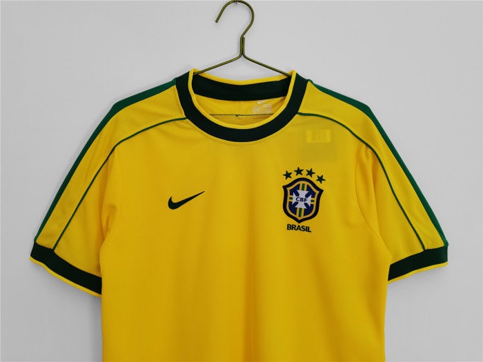 Retro Brazil Home Shirt 1998 - Etsy UK