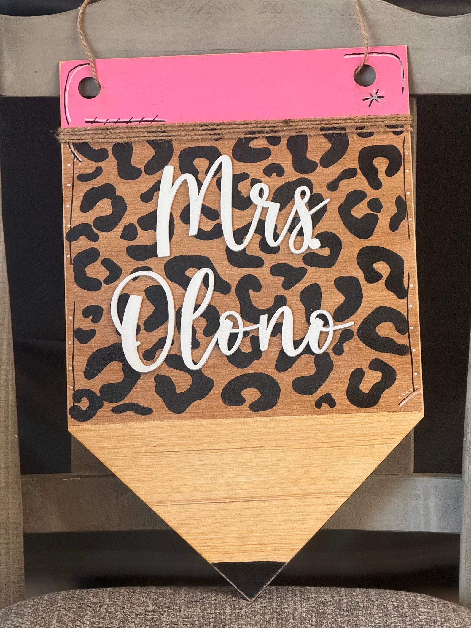 Personalized Classroom Sign Teacher Gift Back to School Welcome to Our ...