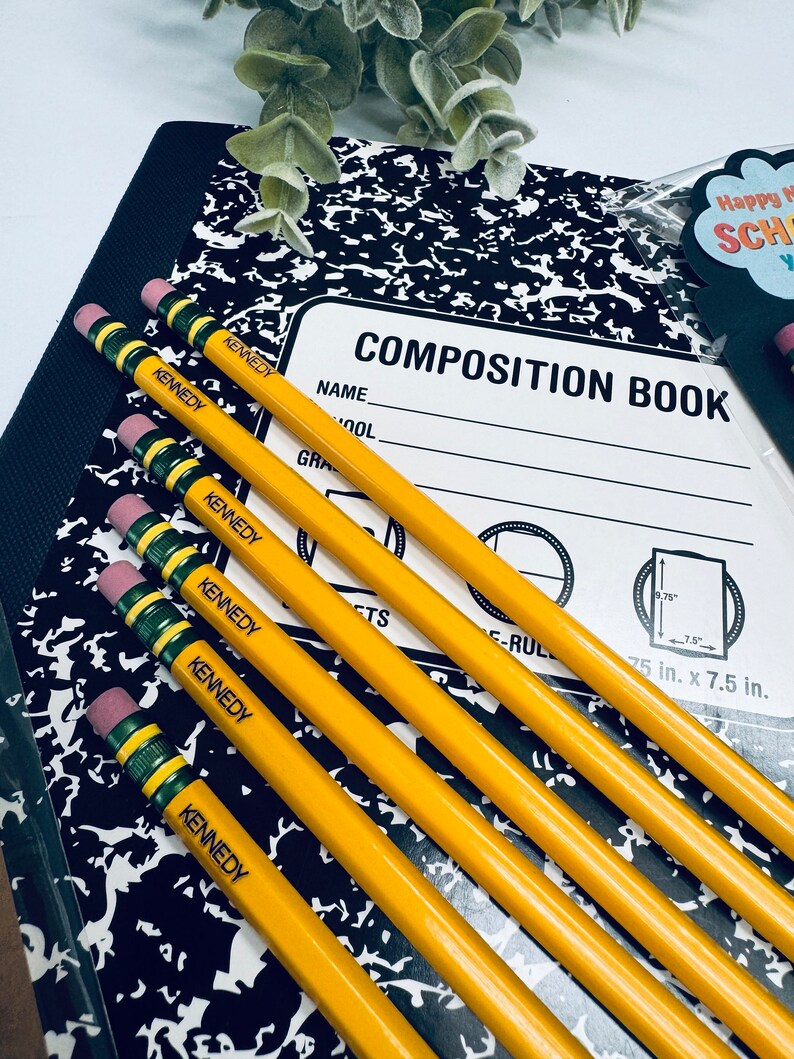 Custom Personalized Pencils Ticonderoga Pastel Pencils Neon Pencils ...