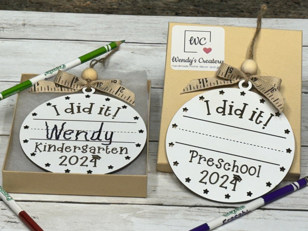 Kindergarten Graduation Keepsake Preschool Graduation Keepsake Gift for ...