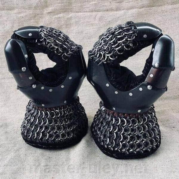 Black Chainmail - Etsy