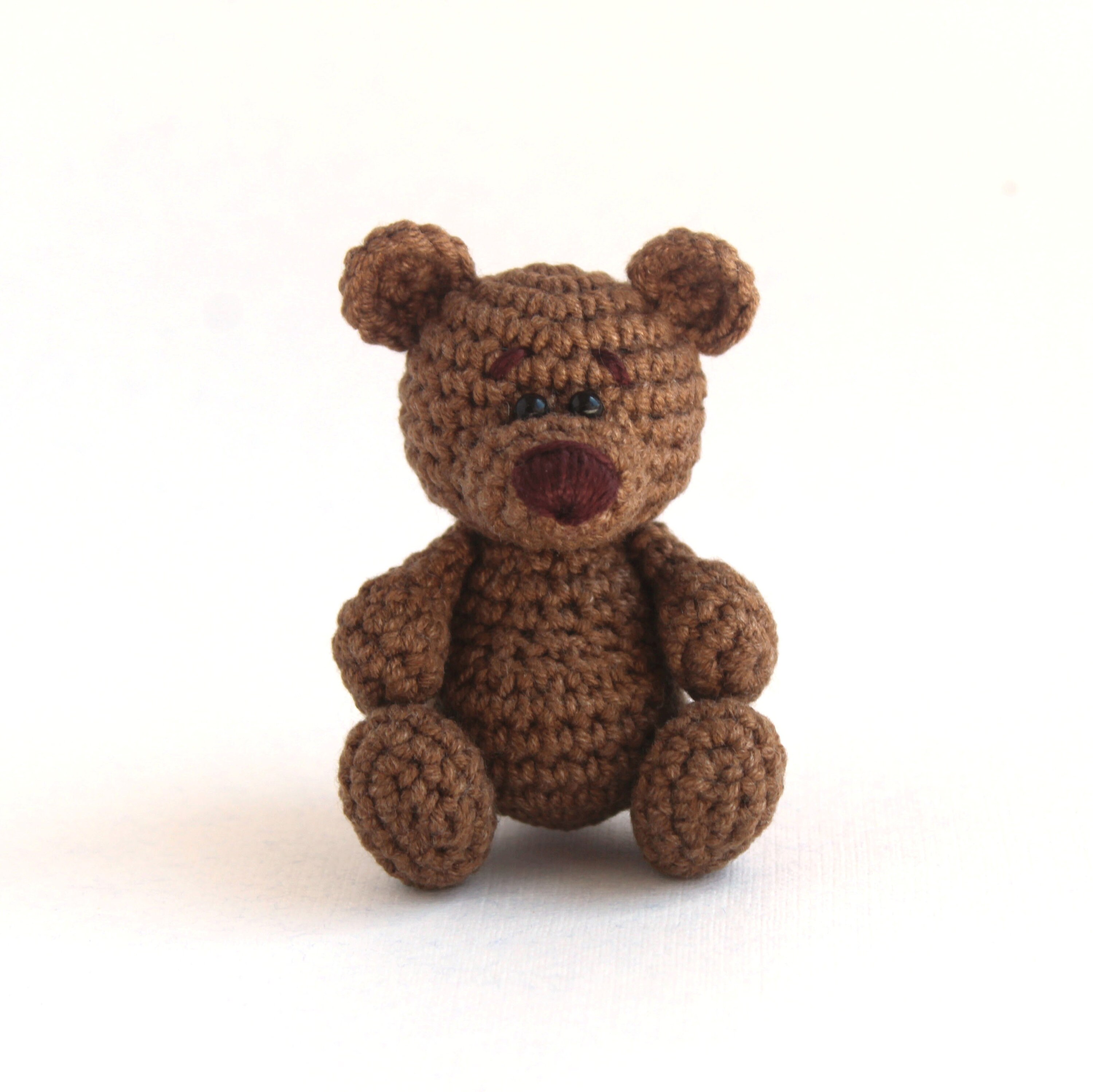 Patrón osito miniatura a crochet Patrón amigurumi osito de - Etsy España