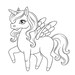 Cute Unicorn Themed Coloring Book| 25 Pages | Magical Unicorns: A ...