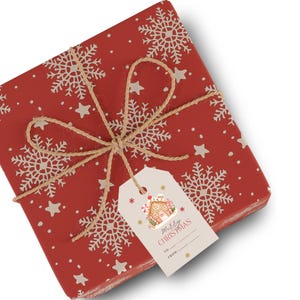 Printable Christmas Gift Tags Cute Holiday Gift Tag Set Instant ...