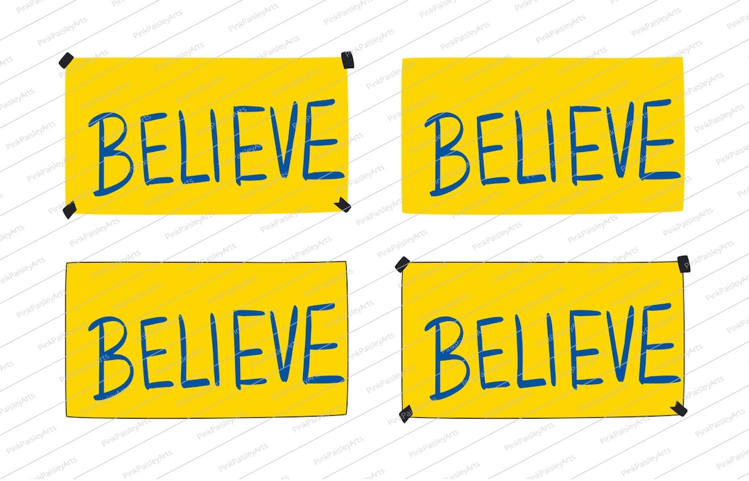 Ted Lasso Believe Sign Hi-res SVG/PNG - Etsy