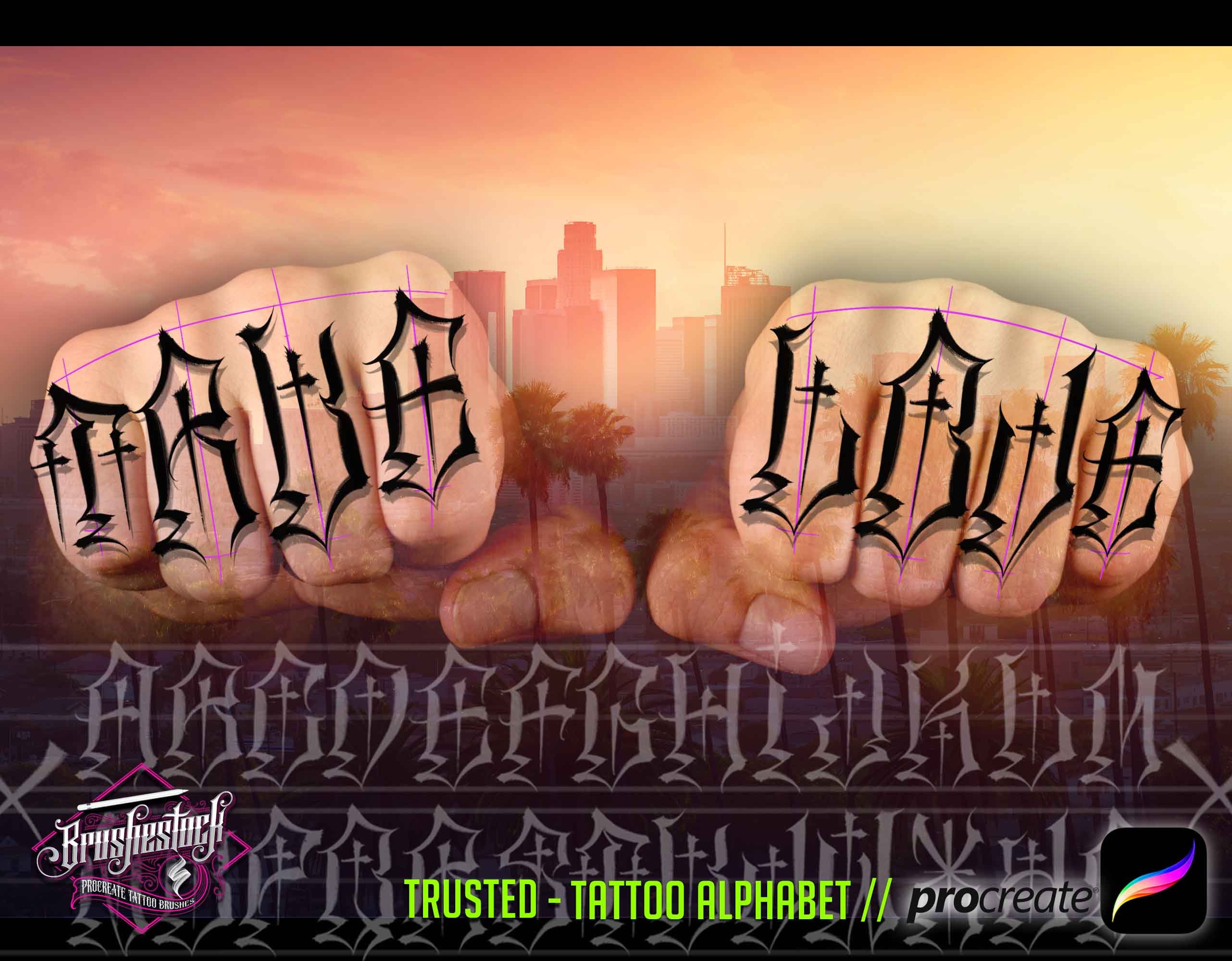 Mexican Gangster Tattoo Fonts