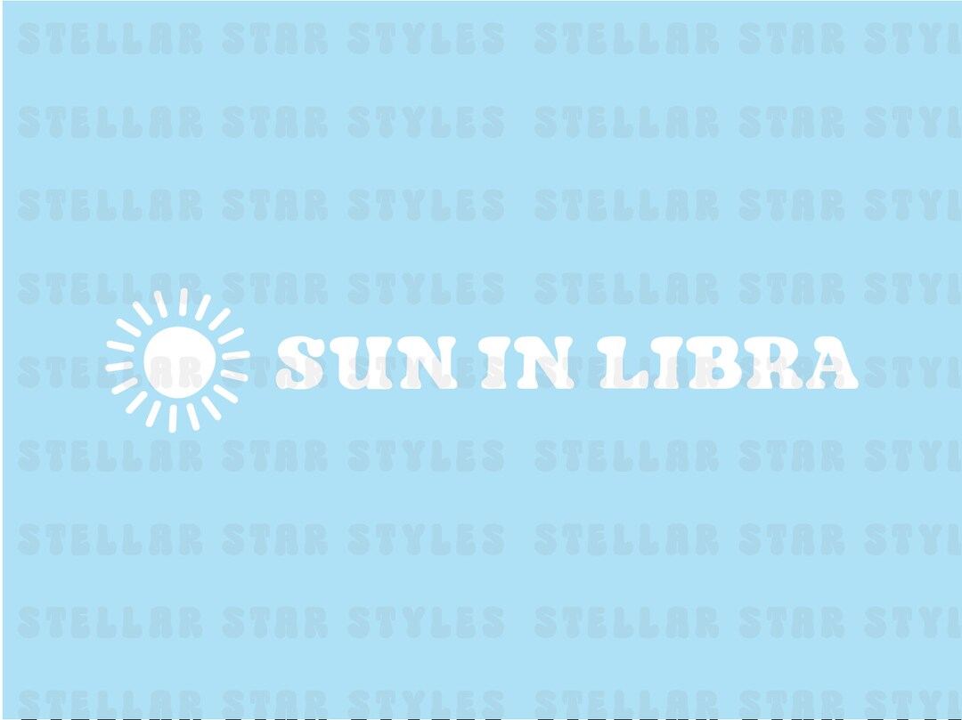 Sun in Libra: the Zodiac Placement Clipart | Zodiac Sign Clipart ...