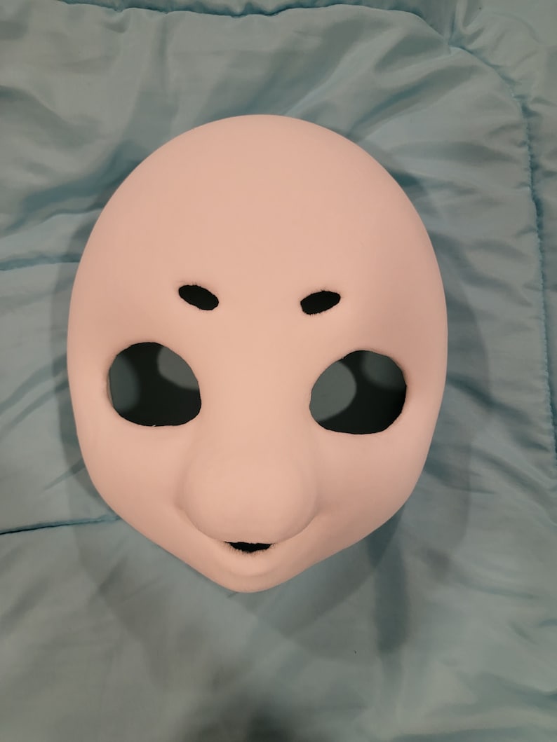 Round Face Furry Kigurumi Mask STL FILE ONLY - Etsy Australia