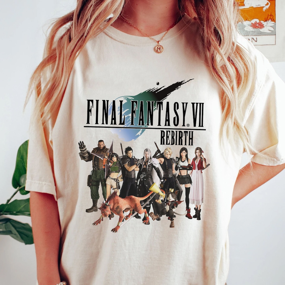 Final Fantasy VII Rebirth T-shirt, Final Fantasy 7 Rebirth Shirt, Final ...
