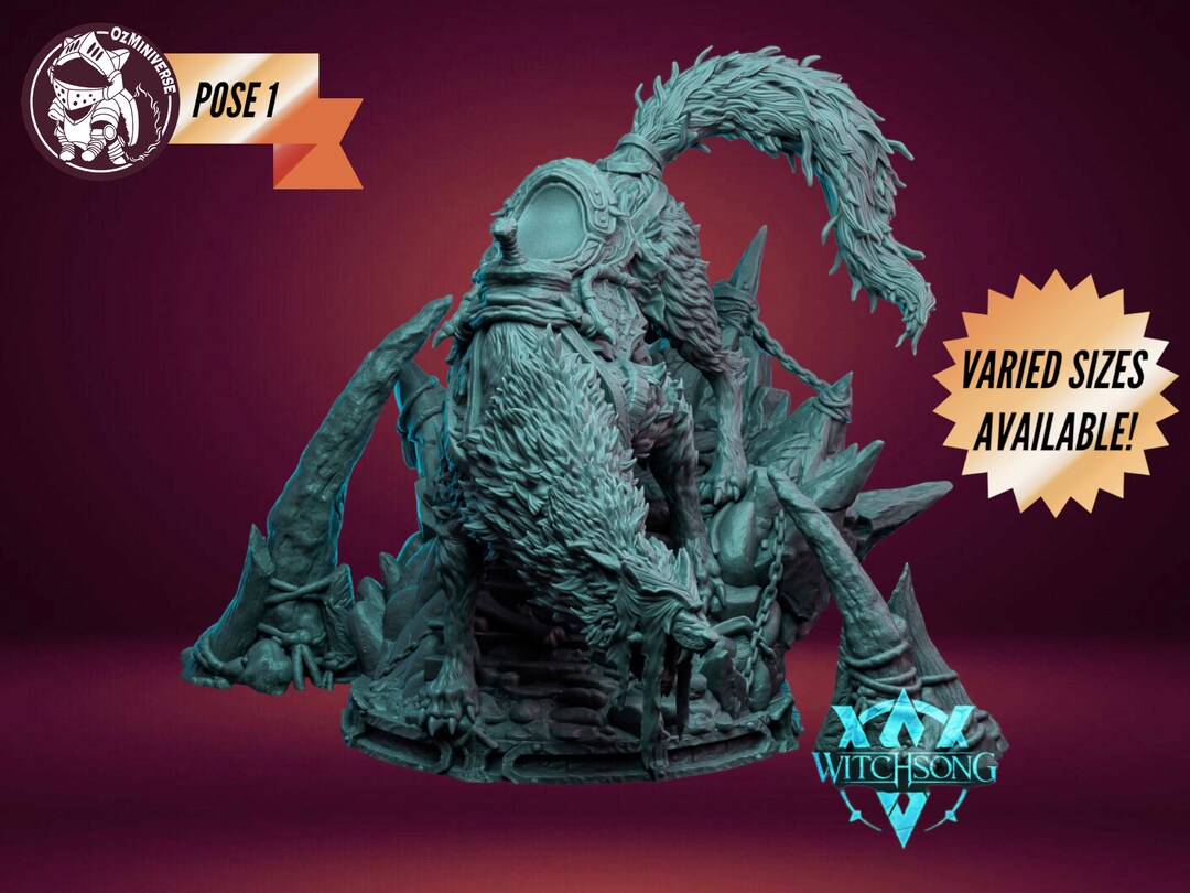 Custom 3D Printed Model the Dreadhound - Etsy