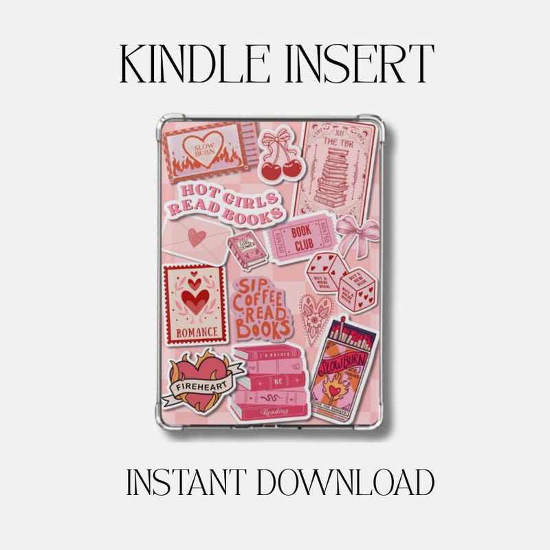 Cottage Core Kindle Charm - Etsy