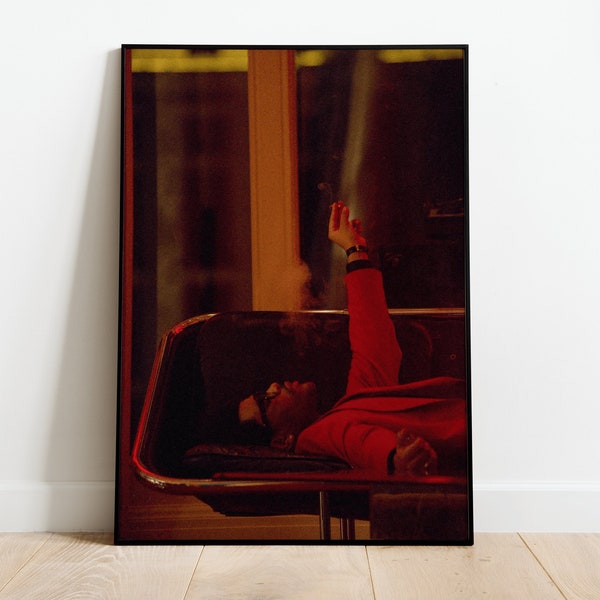 The Weeknd Wall Art - Etsy