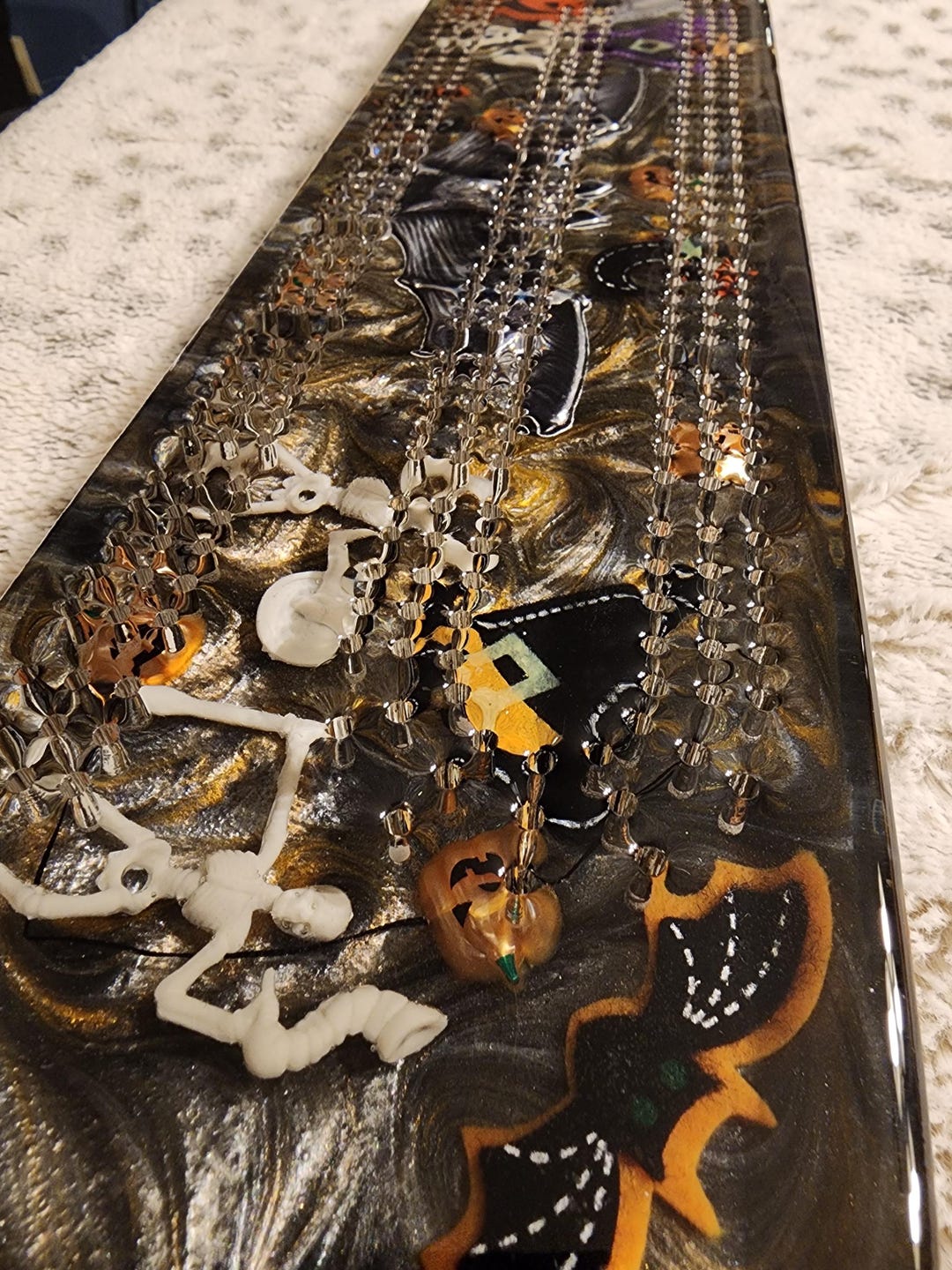 Halloween Theme LED Cribbage Board - Etsy