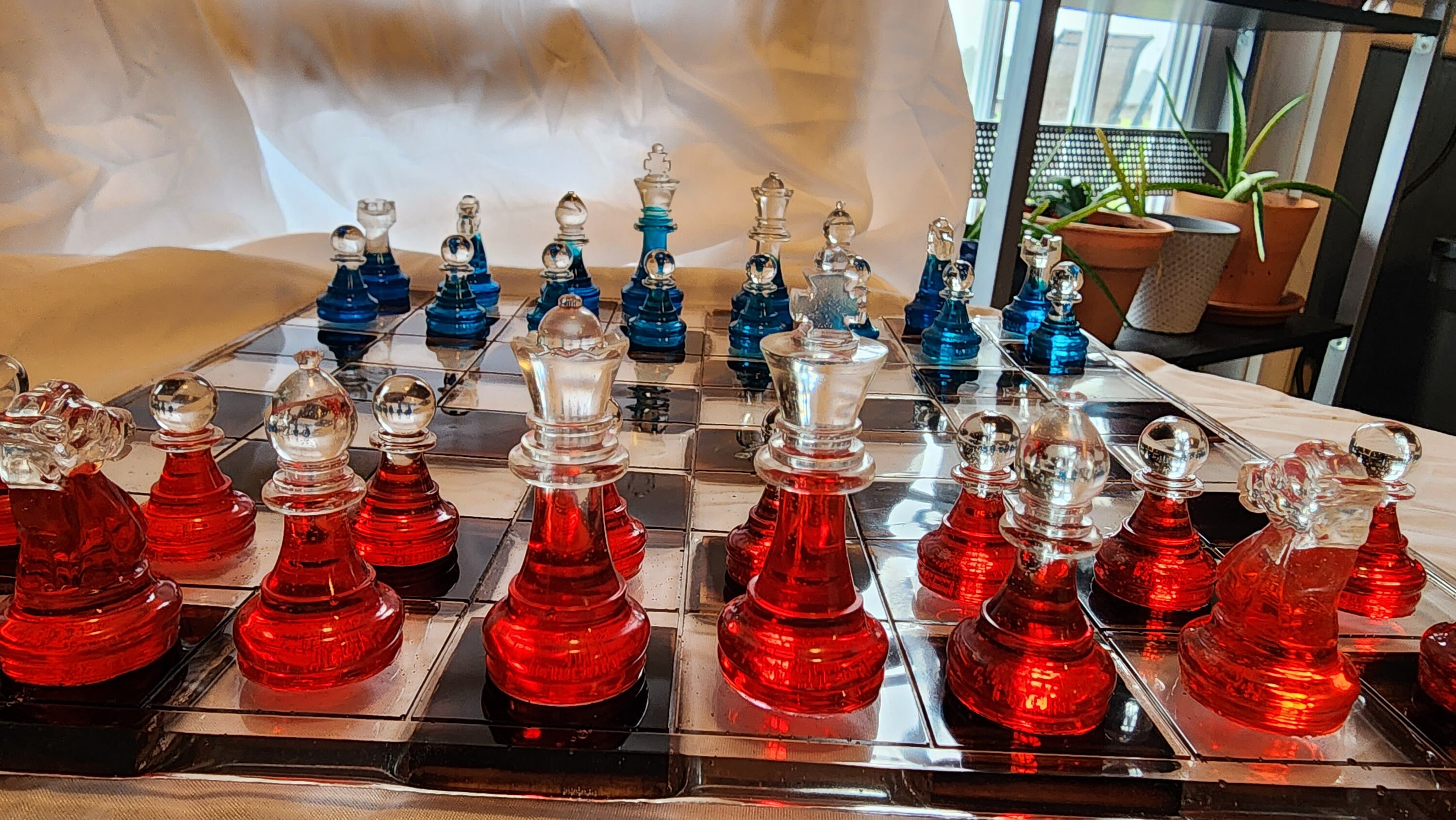 Custom Epoxy Chess Pieces - Etsy