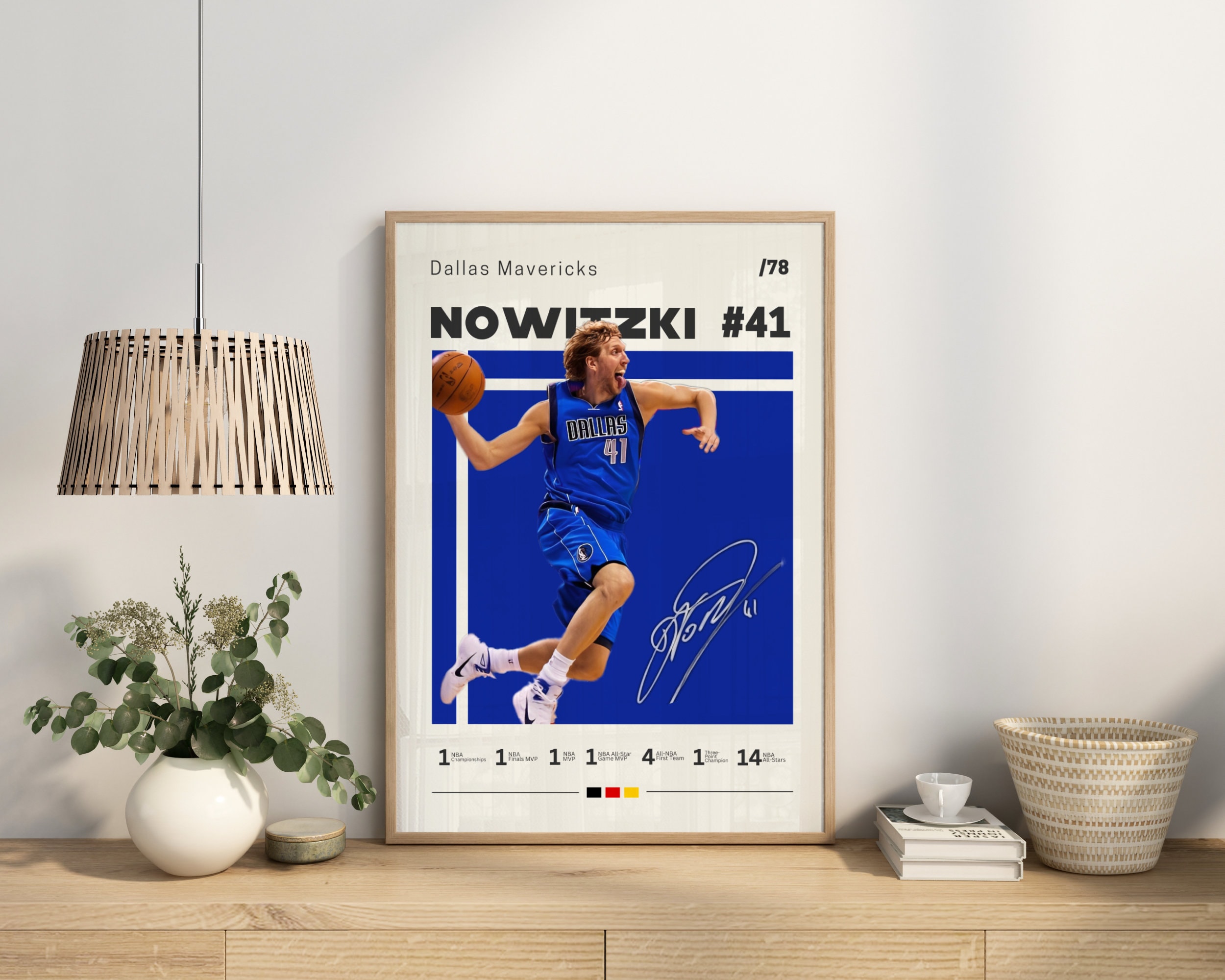 Dirk Nowitzki Poster, Dallas Mavericks, NBA Fans, NBA Poster ...