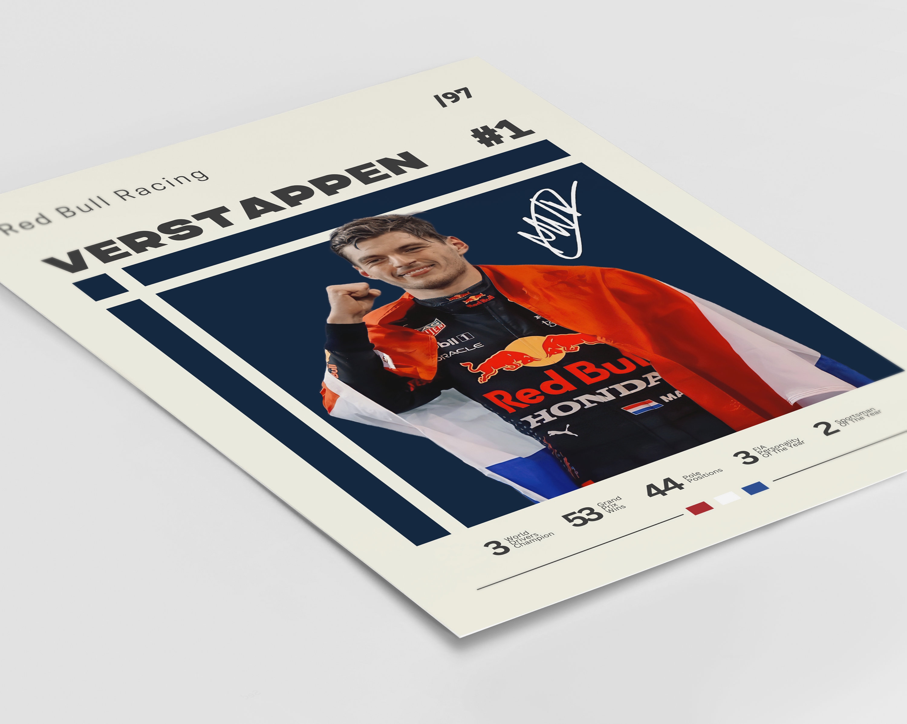 Affiche Max Verstappen Affiche de course F1 Impression F1 - Etsy France