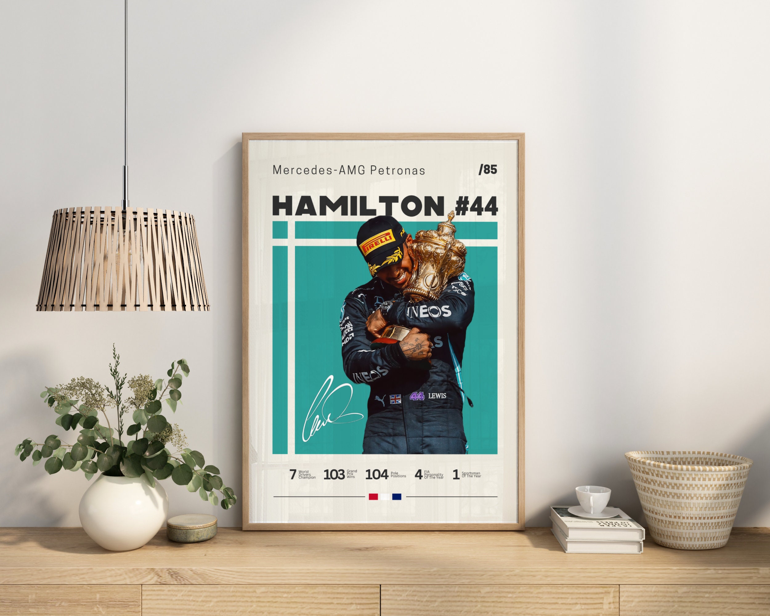 Lewis Hamilton Poster, F1 Racing Poster, F1 Print, F1 Poster, Formula 1 ...