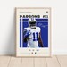 Micah Parsons Poster, Dallas Cowboys, NFL Fan Gifts, NFL Poster ...
