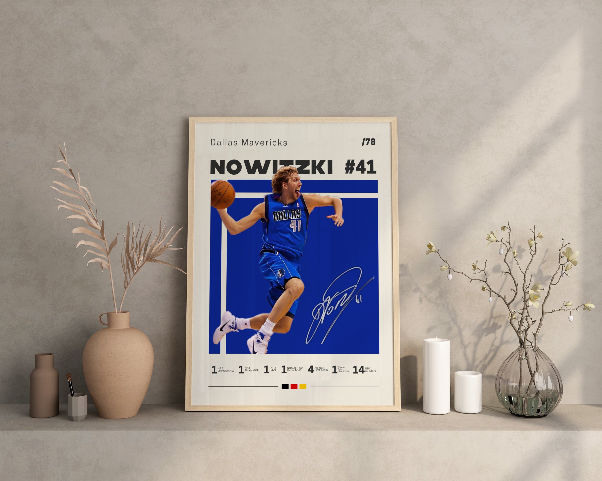 Dirk Nowitzki Poster, Dallas Mavericks, NBA Fans, NBA Poster ...