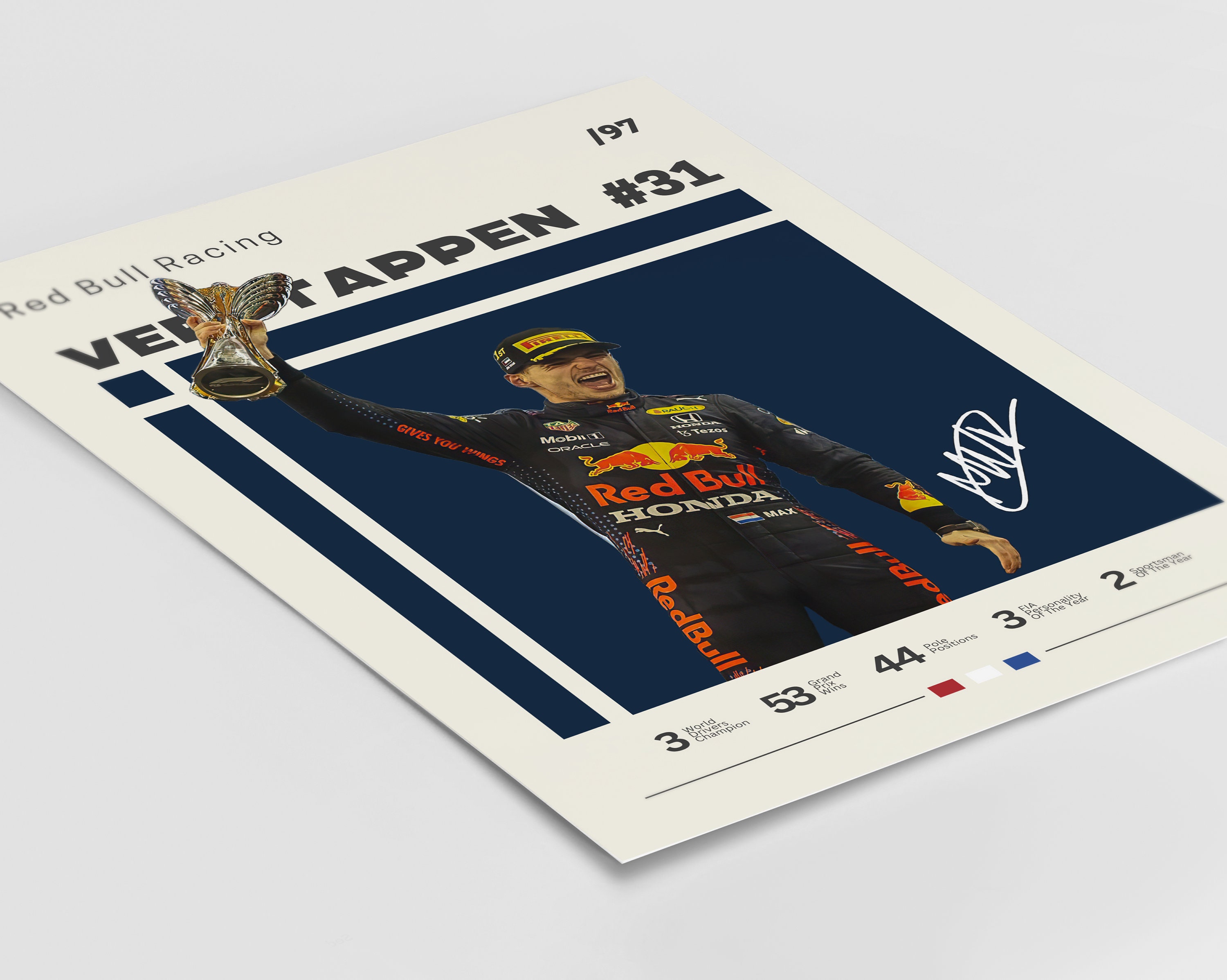 Max Verstappen Poster F1 Racing Poster F1 Print F1 Poster - Etsy