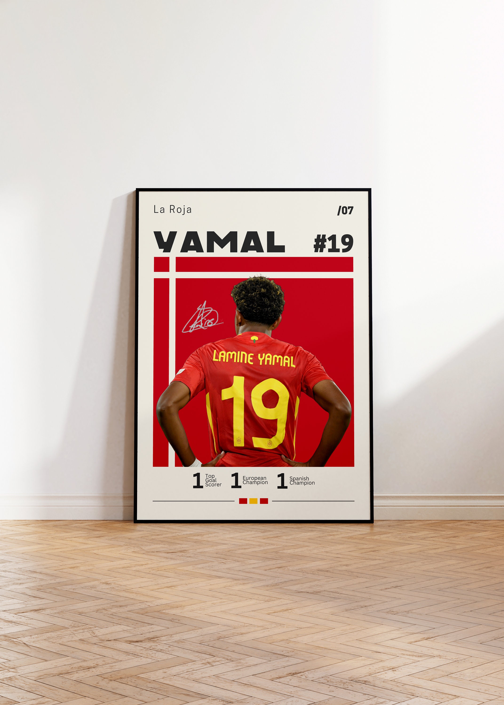 Lamine Yamal Poster, Spain Football Team Poster, Football Poster ...