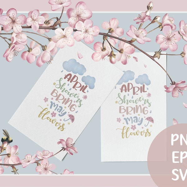 April Showers - Etsy