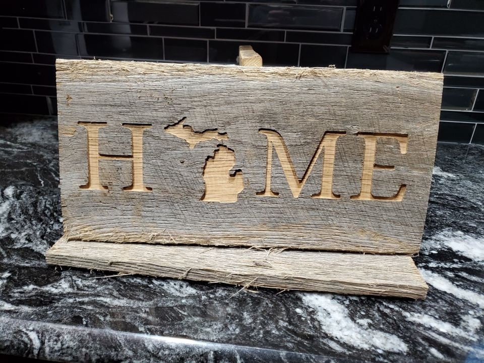 Carved HOME Barnwood Signs - Etsy