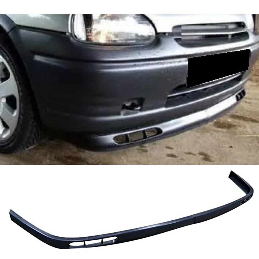 Opel Corsa B Front Bumper Lip Splitter Euro Spoiler Universal - Etsy UK
