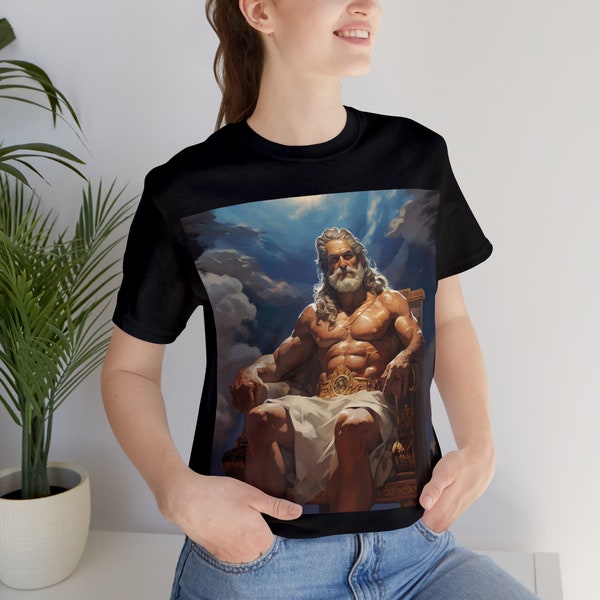 Zeus Greek Mythology Tshirt - Etsy