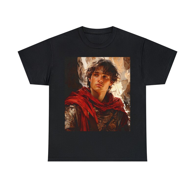 Demigod Nico De Angelo Shirt/son of Hades/greek God Illustration/greek ...
