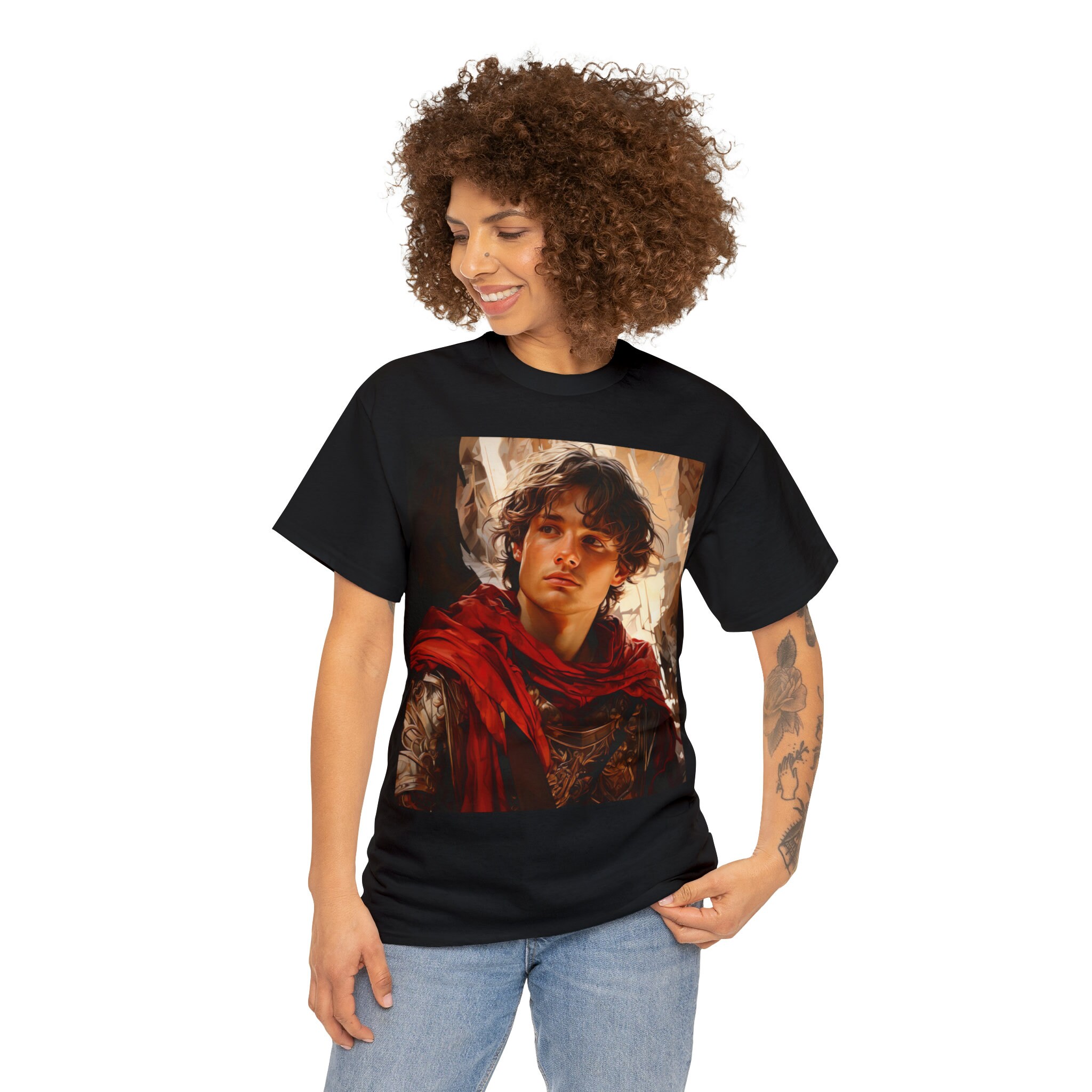 Demigod Nico De Angelo Shirt/son of Hades/greek God Illustration/greek ...