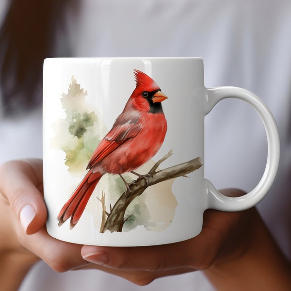 Cardinal Coffee Mugs - Etsy