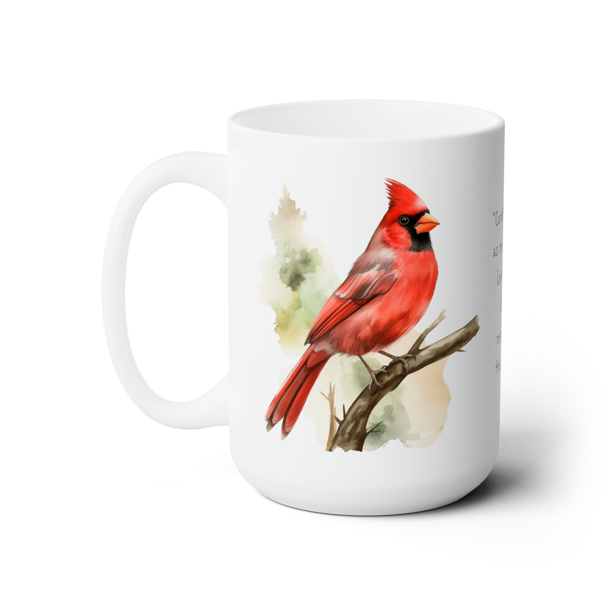 Cardinals Appear as Messengers of Love, Cardinal Coffee Mug ...