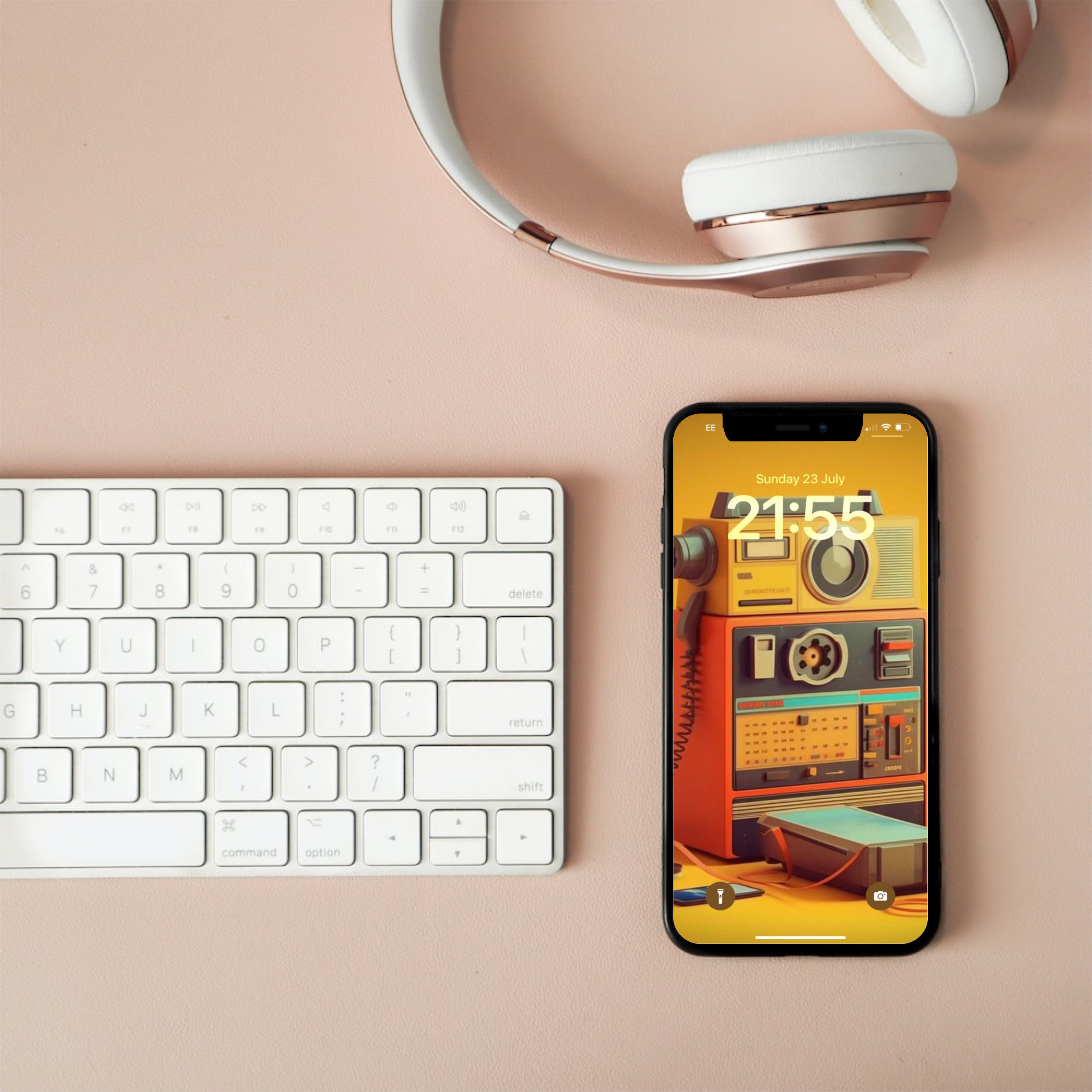 50 Retro Phone Wallpapers iPhone Instant Download Colourful - Etsy