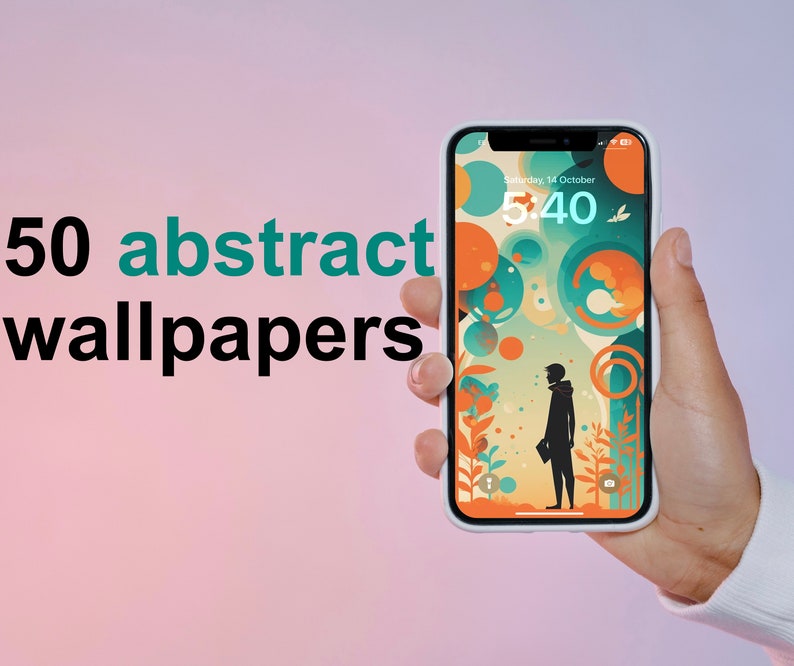 50 Abstract Phone Wallpapers, iPhone Instant Download, Abstract Art ...