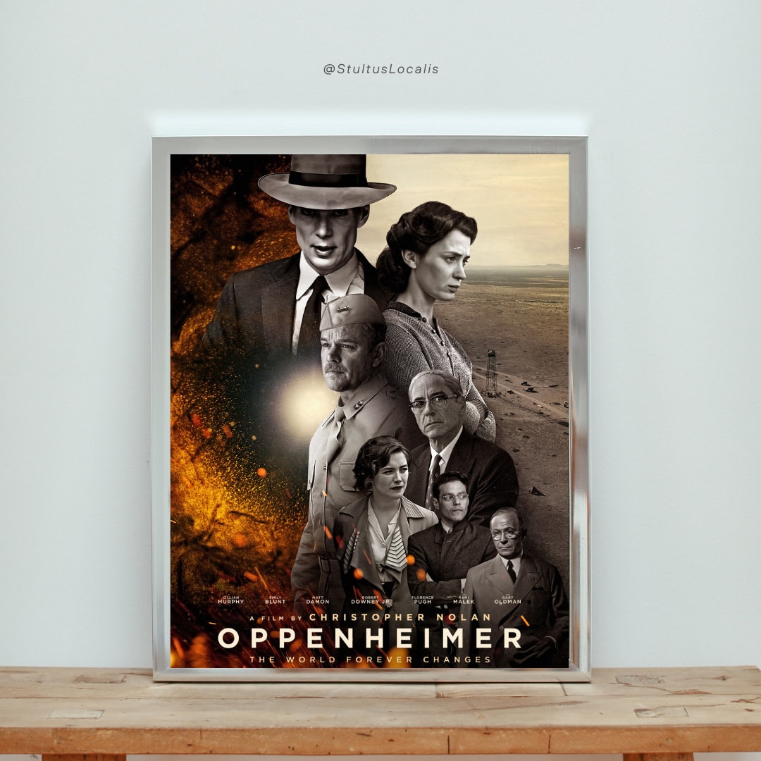 Oppenheimer Poster Collection Oppenheimer High Quality Poster ...