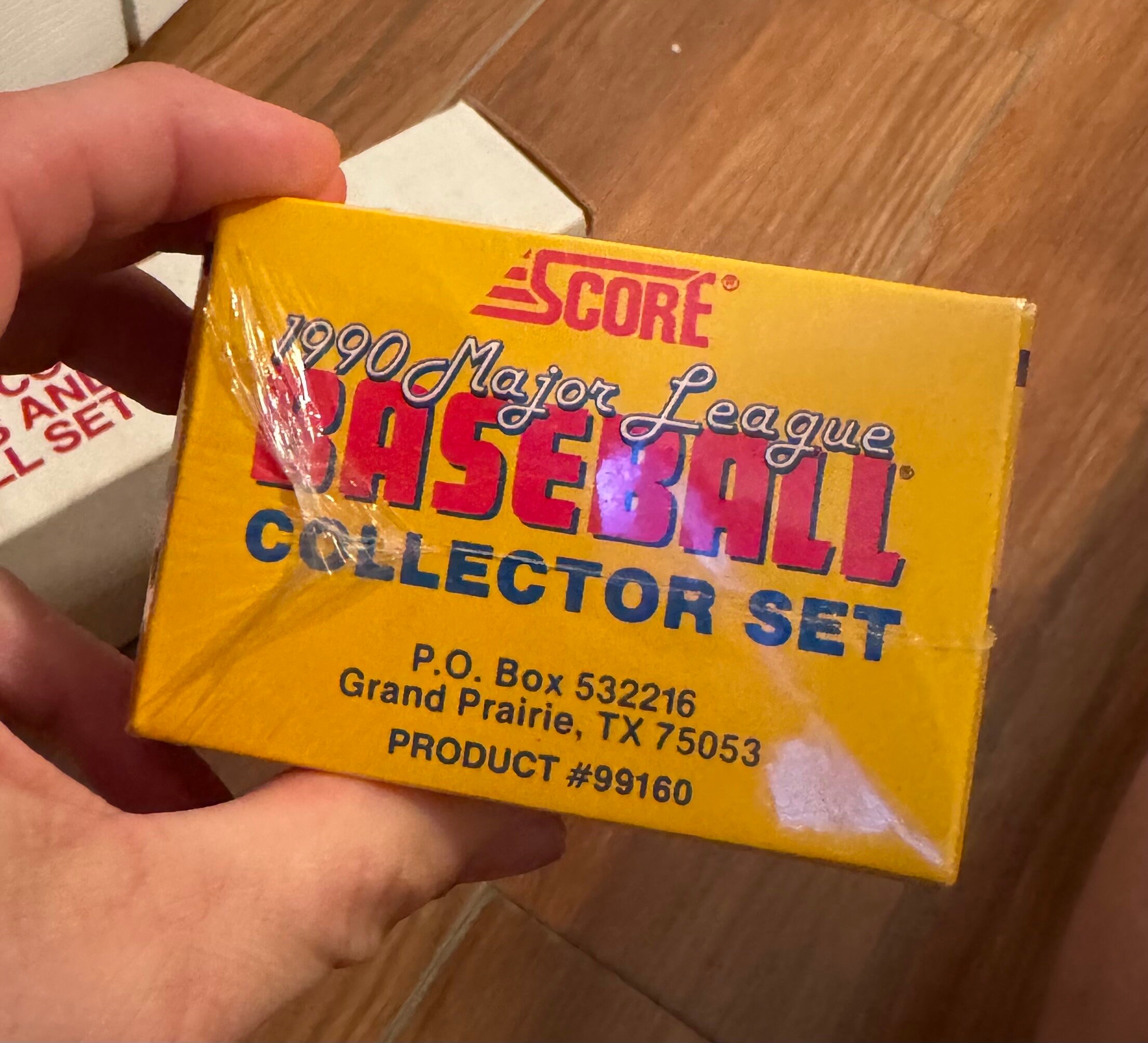 1990 Score Baseball Cards Complete Set Sealed Collectors Set - Etsy