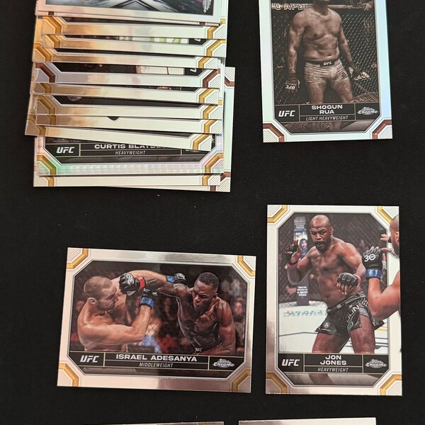 Ufc Cards - Etsy