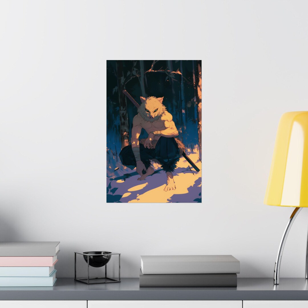 Inosuke Matte Vertical Poster/ Demon Slayer Poster/ Hashira Poster ...