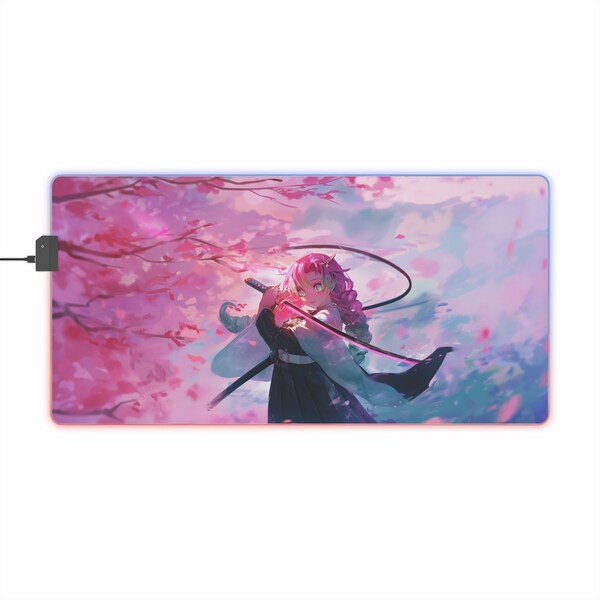 Mitsuri Demon Slayer Mouse Pad - Etsy