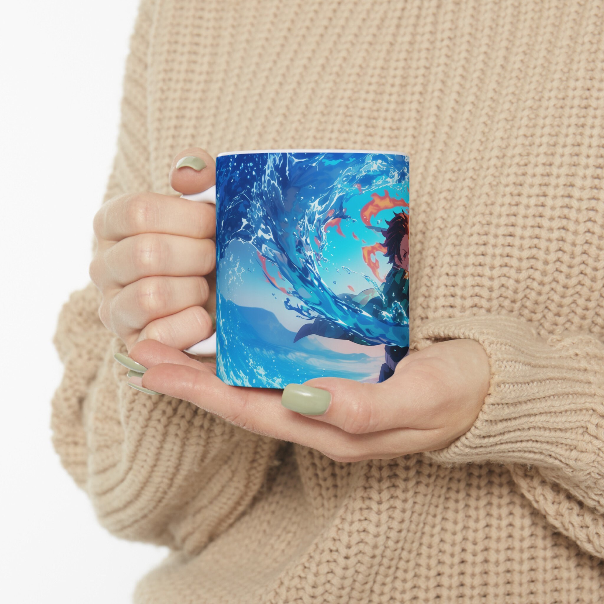 Tanjiro Kamado Mug/ Demon Slayer Mug/ Coffee Mug/ Anime Mug/ Hot and ...