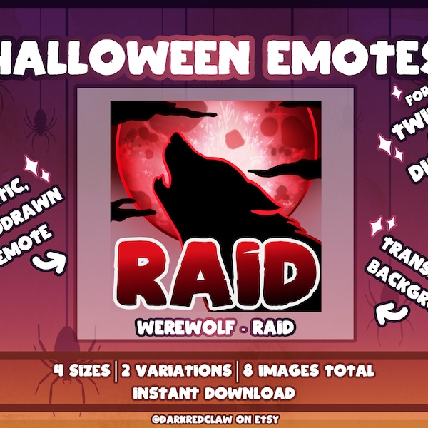 Raid Emote - Etsy