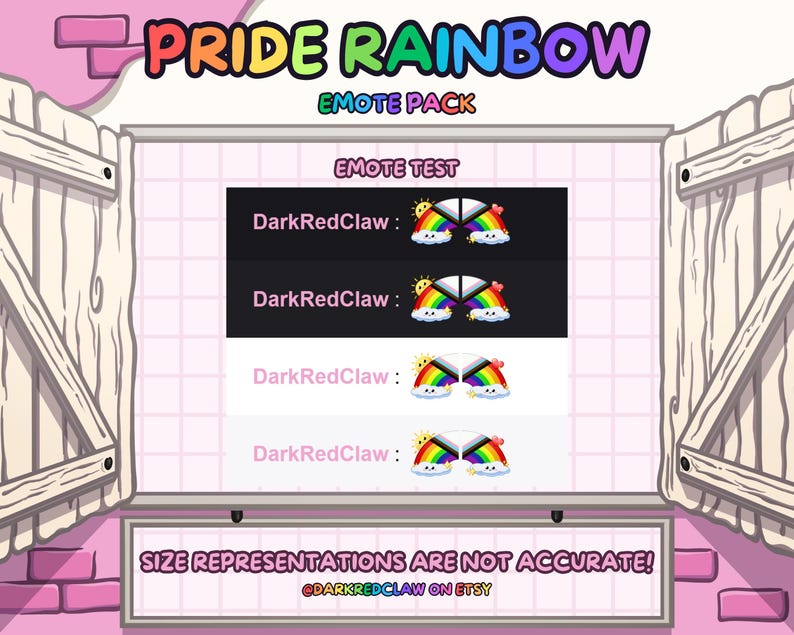 Rainbow Pride Emote - Progress Pride Flag | Static Rainbow Pride Emote ...