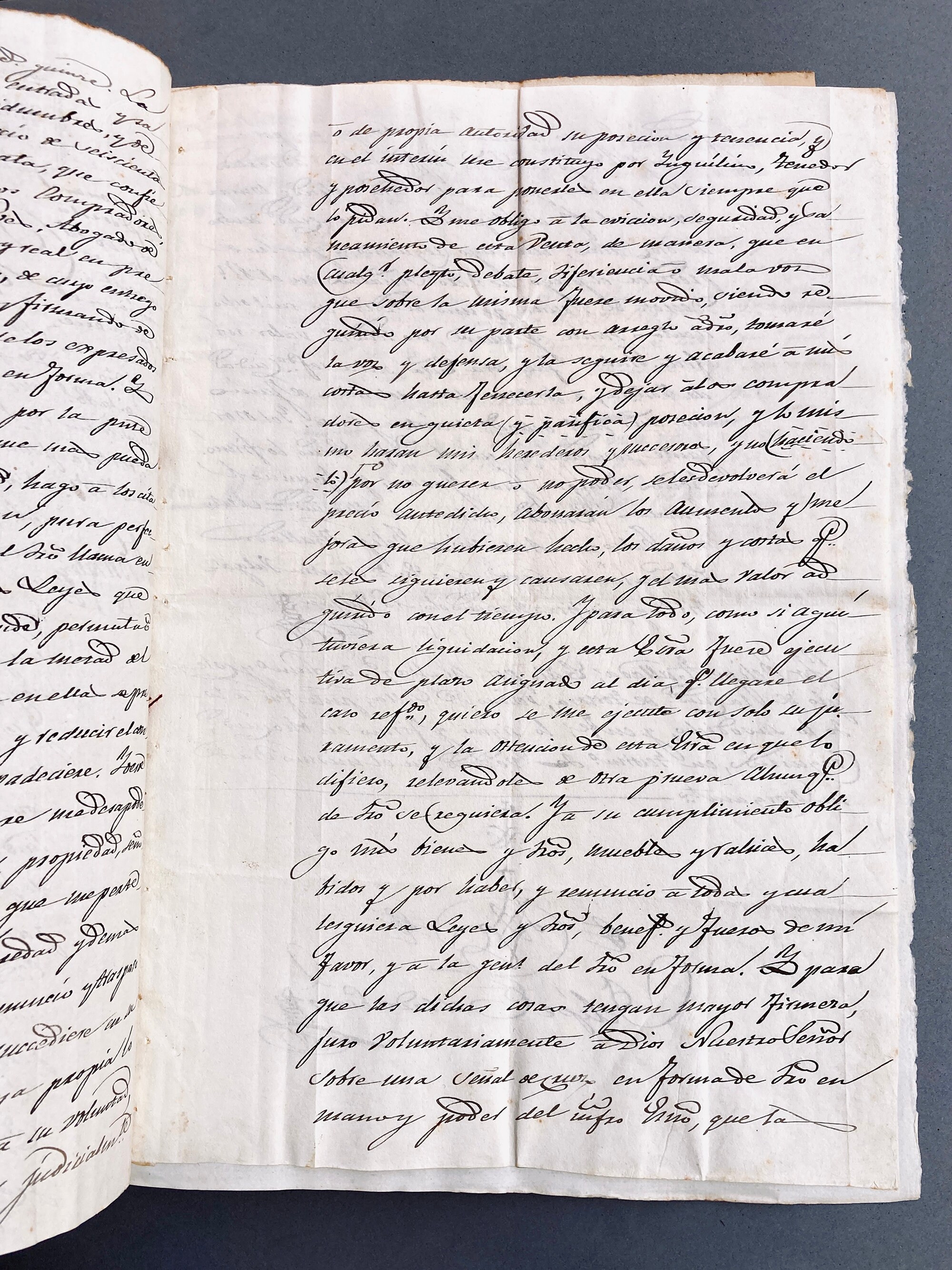 Historic 19th Century Calligraphy Notary Papers Handwritten Manuscript ...