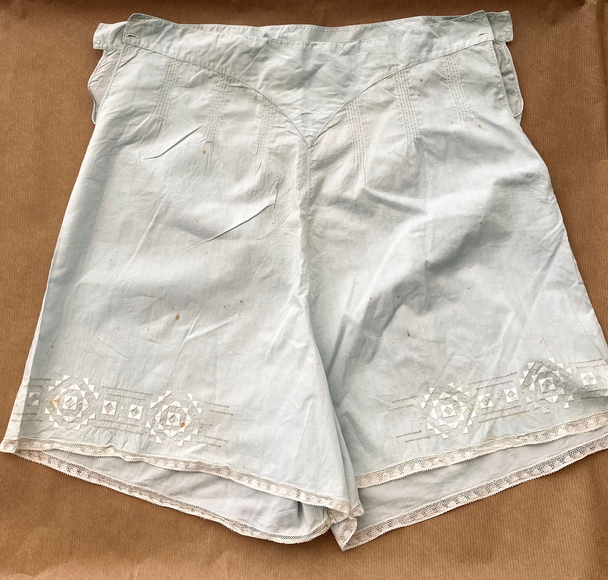 Antique Cotton Lingerie. 1920s Delicate Clothes With Handmade ...