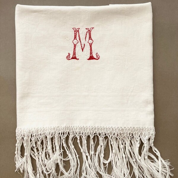 Antique Monogrammed Linens - Etsy